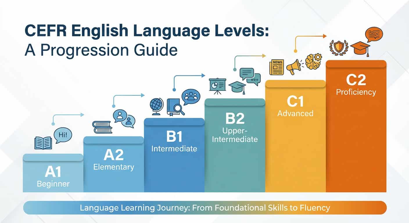 English Levels Explained: A1 to C2 - UK Study English